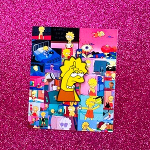 The Lisa Simpson Loser Pin - the Simpsons Enamel Lapel Badge, Meme ...