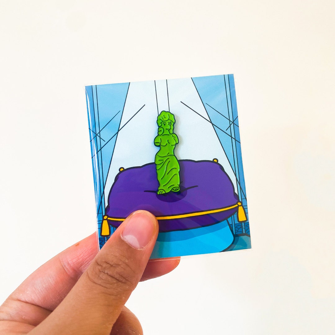 Indulge Your Sweet Tooth: Gummy Venus De Milo Pin Badge A - Etsy