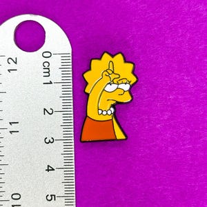 The Lisa Simpson Loser Pin - the Simpsons Enamel Lapel Badge, Meme ...