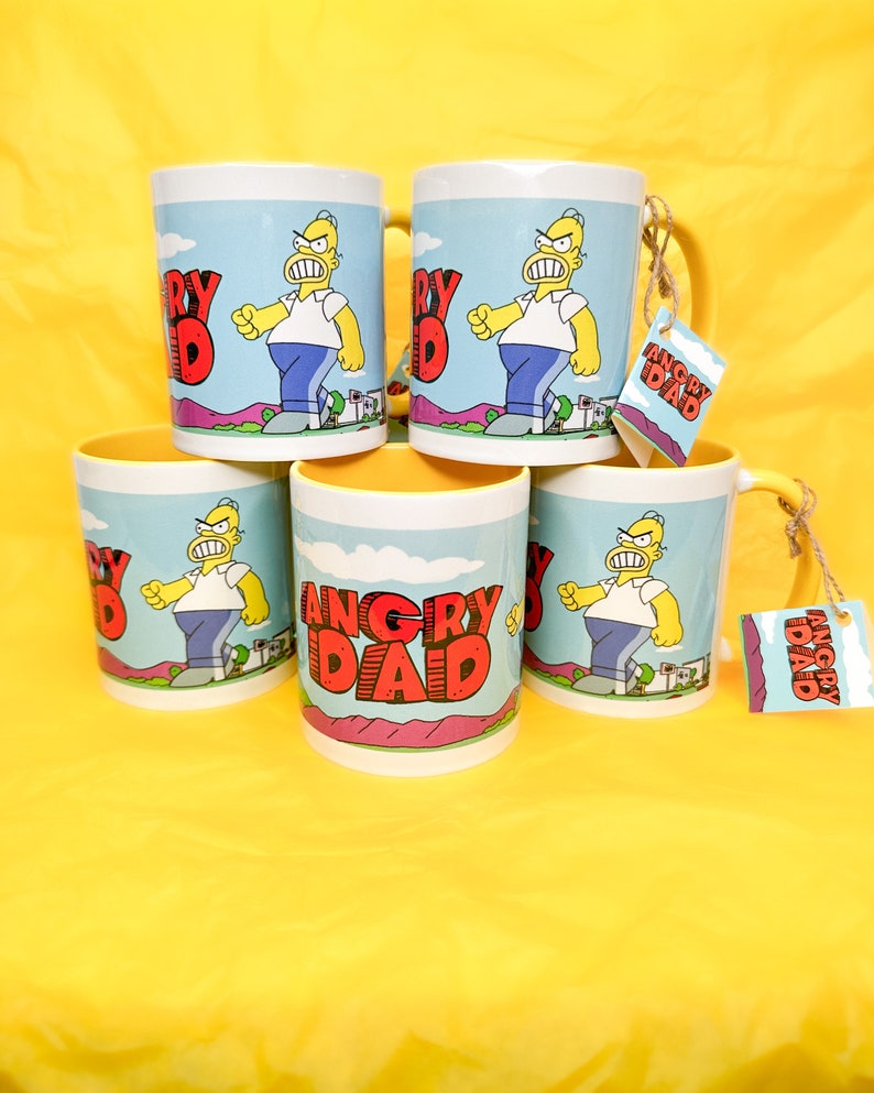 Angry Dad Simpsons Mug - the Simpsons - Father's Day Gift - Gifts for ...