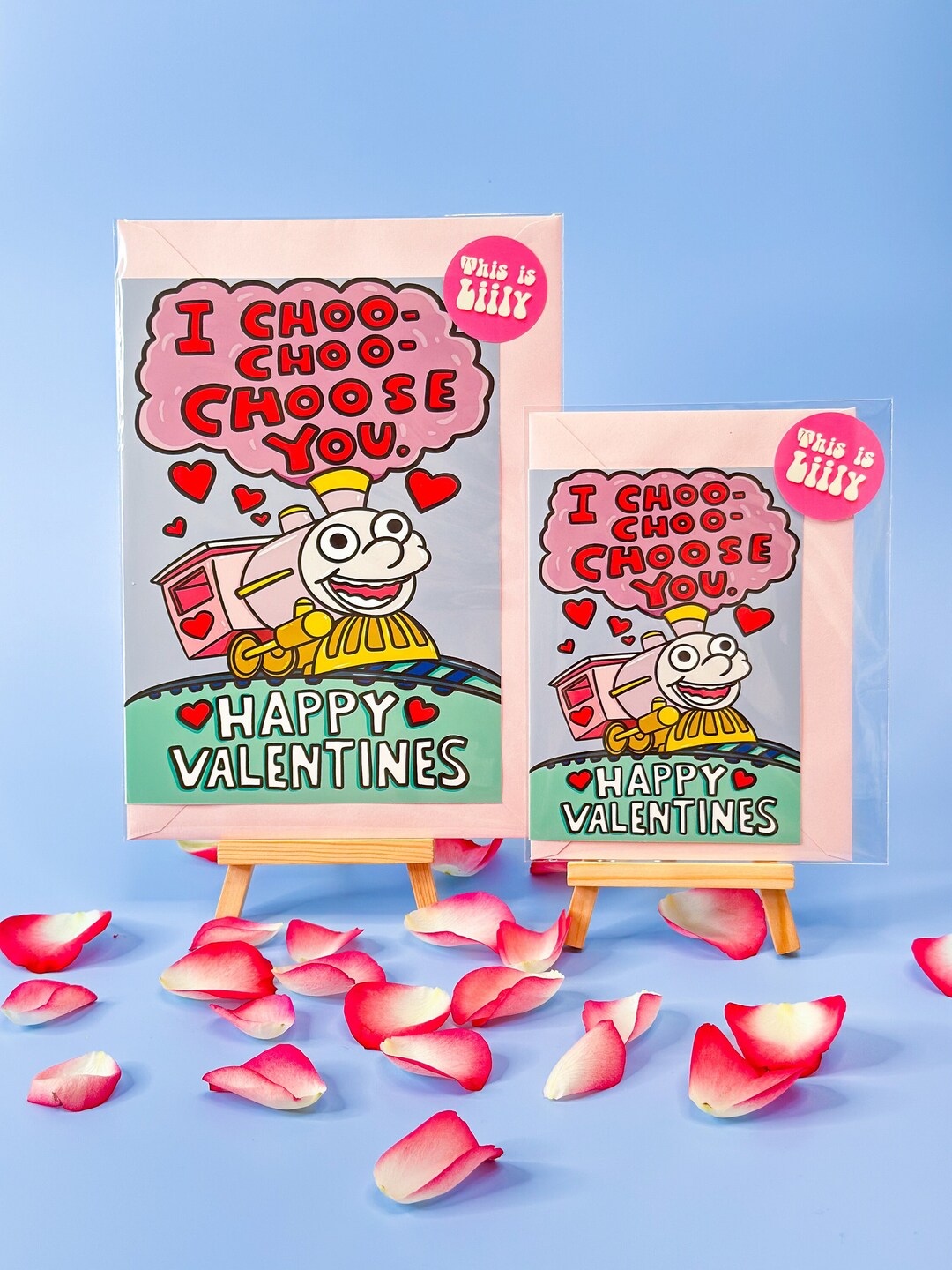 Jumbo 'I Choo Choo Choose You' Card - Large Simpsons Valentine, Funny ...