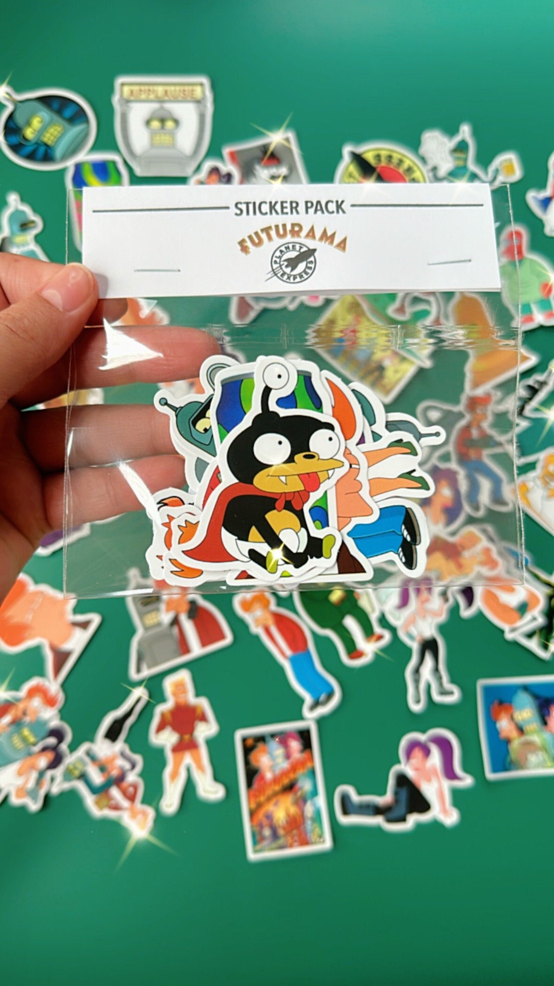 Futurama Sticker Pack 12 Pcs - Waterproof Sticker Pack - for Laptops ...