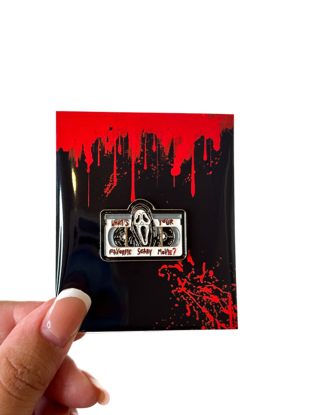 Limited Edition Scream Enamel Pin Horror Movie Fan Collectible ...