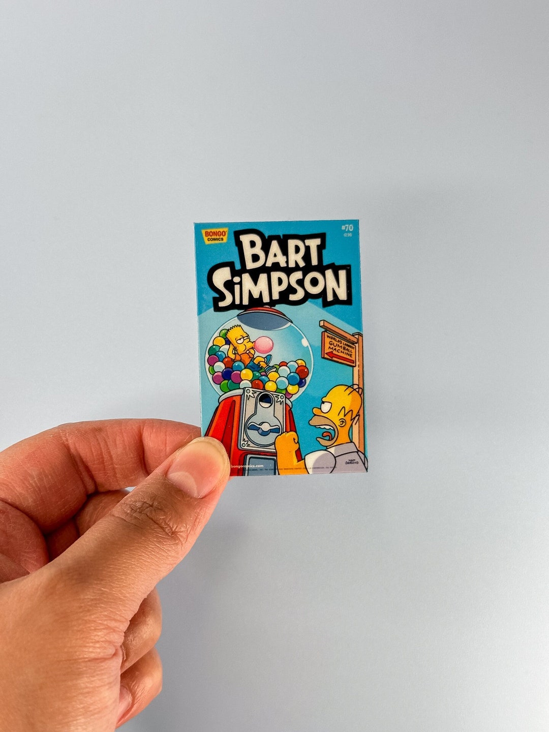The Simpsons Comic Books Fridge Magnets - the Simpsons Magnetic ...