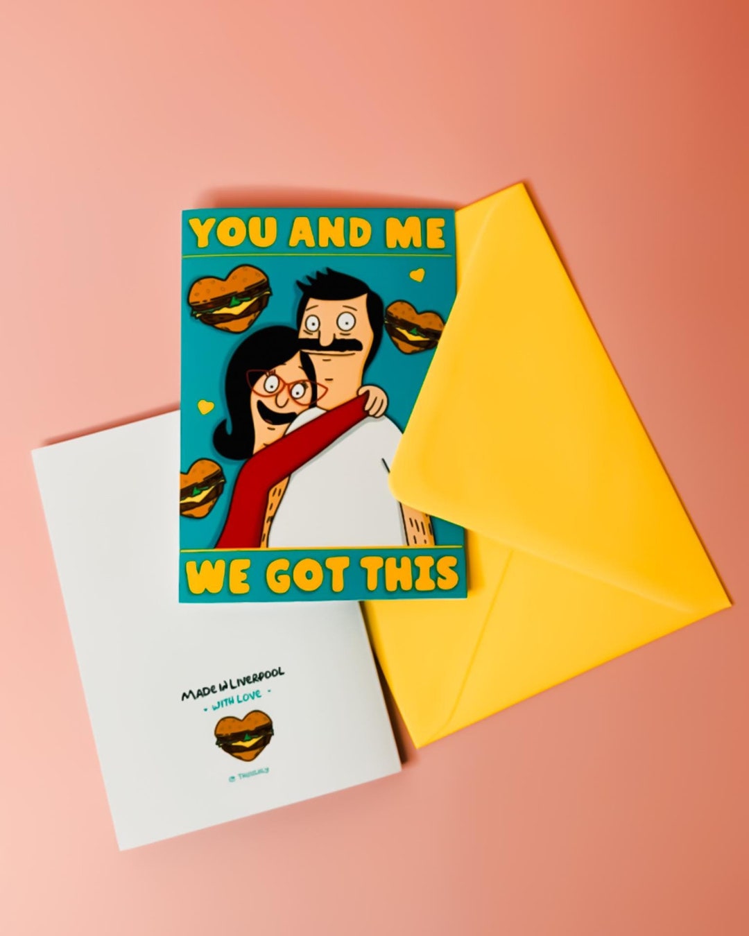 Bob’s Burgers Love Card for Couples | Romantic Greeting Card | ‘you and ...