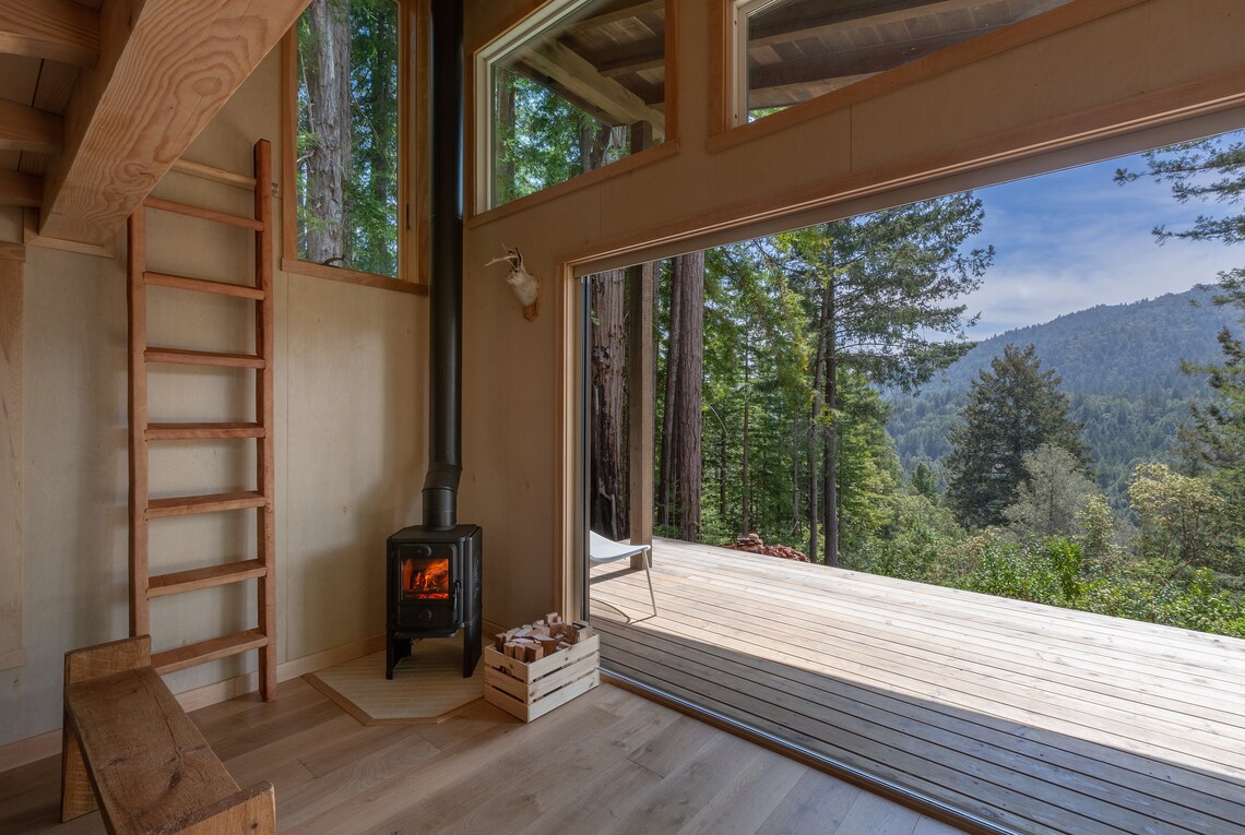 Modern Cabin Plans 3D Sketchup Model blueprints | Etsy