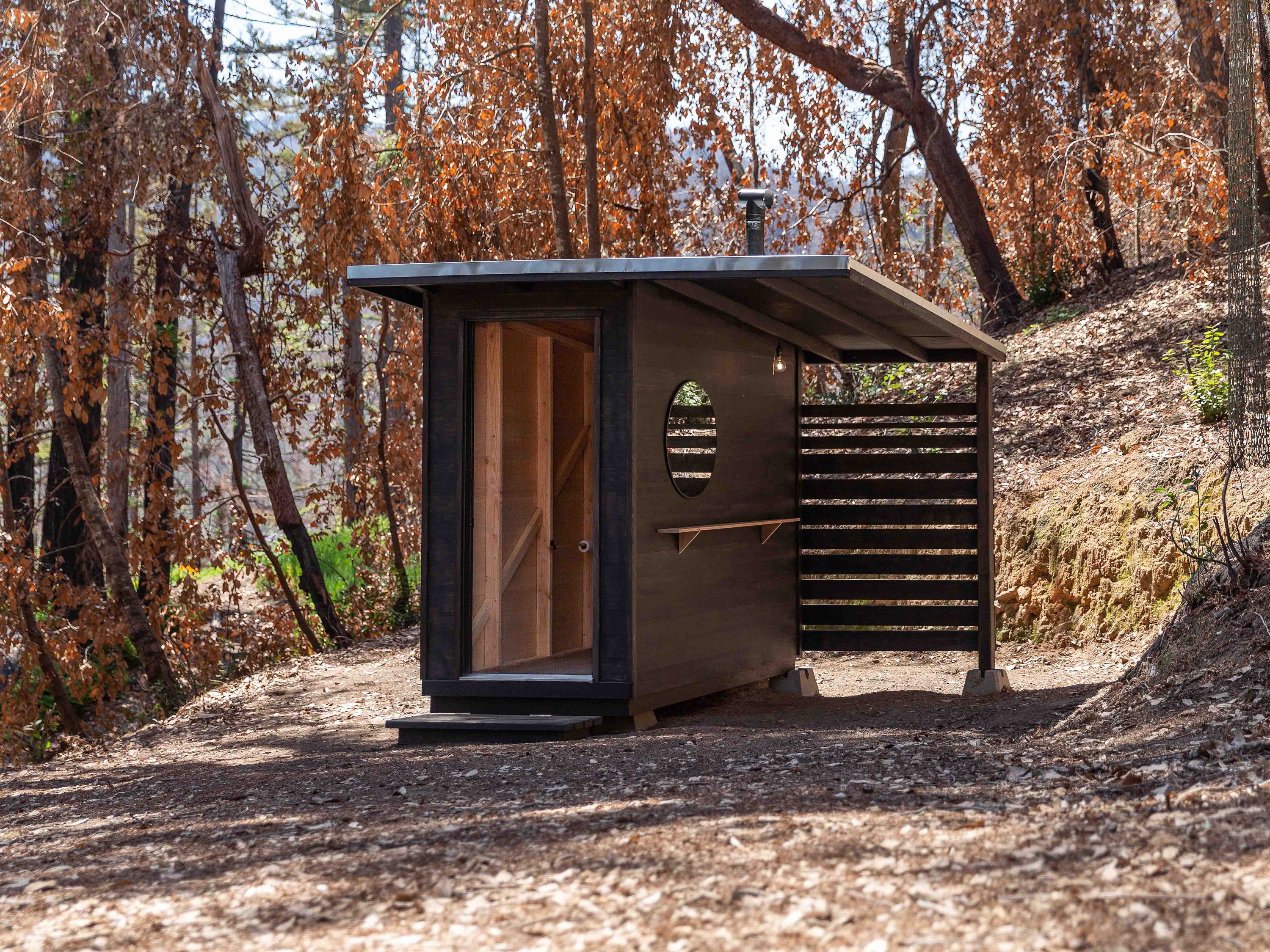 Modern Outhouse Inside