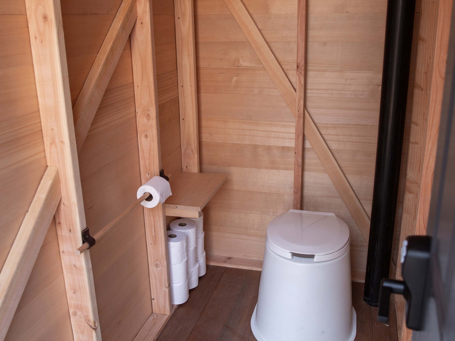 Modern Outhouse Plans PDF - Step-by-step Guide - 4X8 Ft - Shed ...