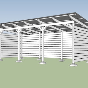 Outdoor Storage Shed Plans PDF - Step-by-step DIY Build Guide - Three ...