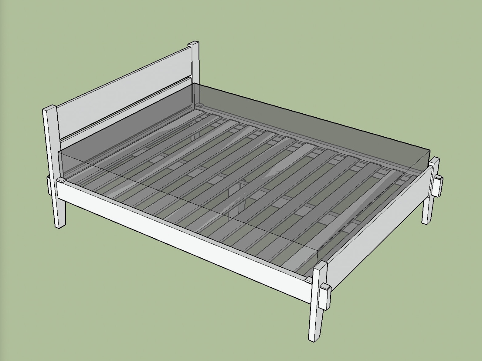 Bed Frame Plans PDF 35 Page Step-by-step DIY Build Guide - Etsy Canada