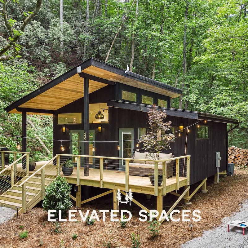 Tiny Cabin With Fireplace - Etsy