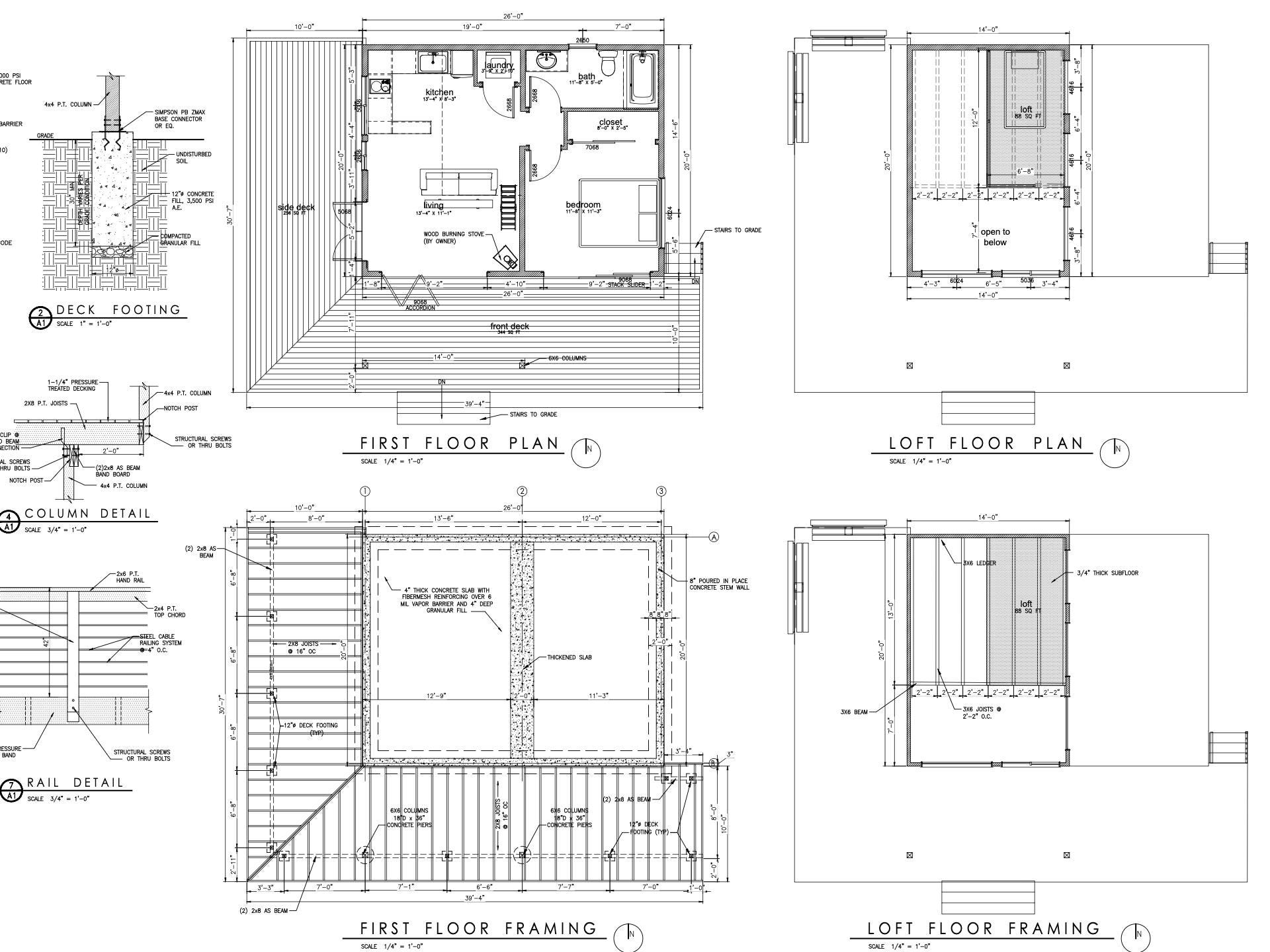 Kleines Haus PDF - 2 Schlafzimmer mit Loft, 20x26, 615 SqFt - Modernes ...