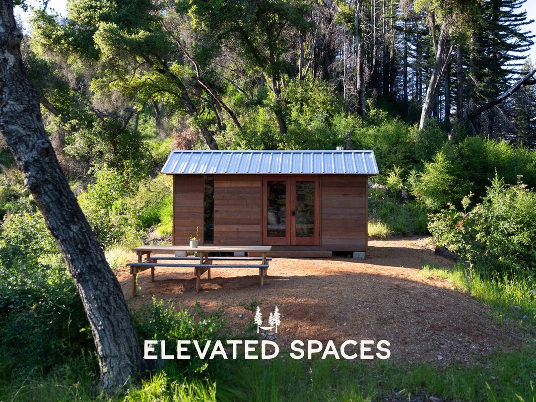 12x16 Small Cabin Plans - 200 Sqft Shed Plans - Tiny House - Studio ...
