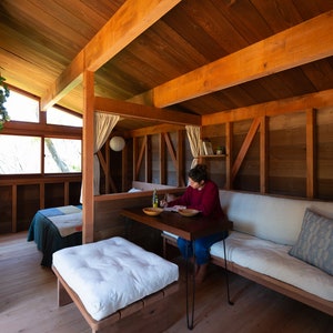 12x16 Small Cabin Plans - 200 Sqft Shed Plans - Tiny House - Studio ...
