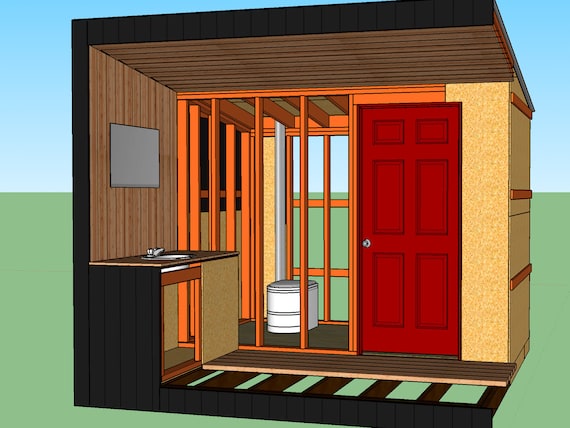 Wooden Outhouse Plans