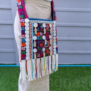 Akha Tribe Shoulder Bag Type A, Ethnic Bag. Unique Handbag Made by Akha ...