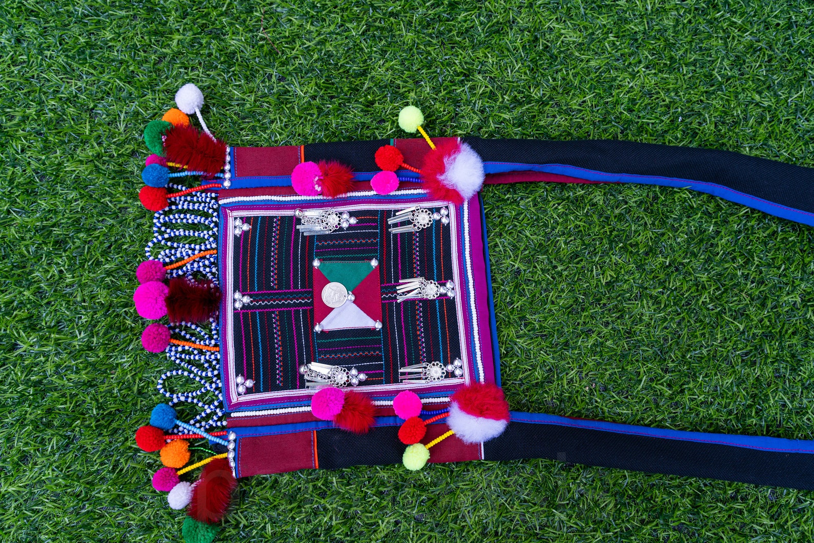 Akha Trible Sling Bag Type B, Ethnic Bag. Unique Handbag Made by Akha ...