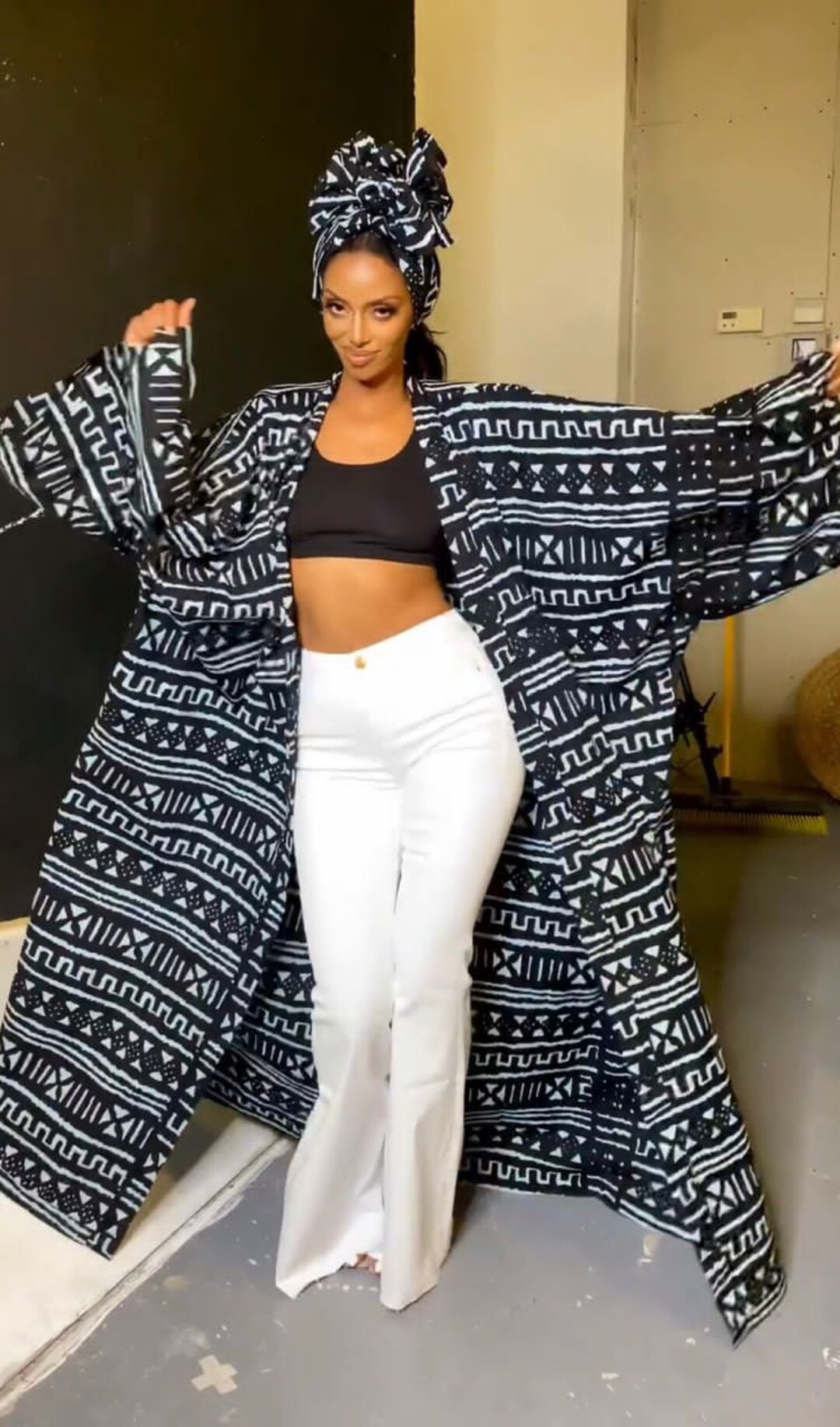 Tribal Print Duster, African Print Jacket, Mudcloth Jacket, Ankara ...