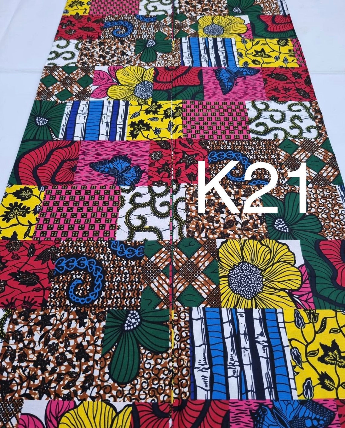 African Print Dress African Print Patchwork Dress Ankara - Etsy