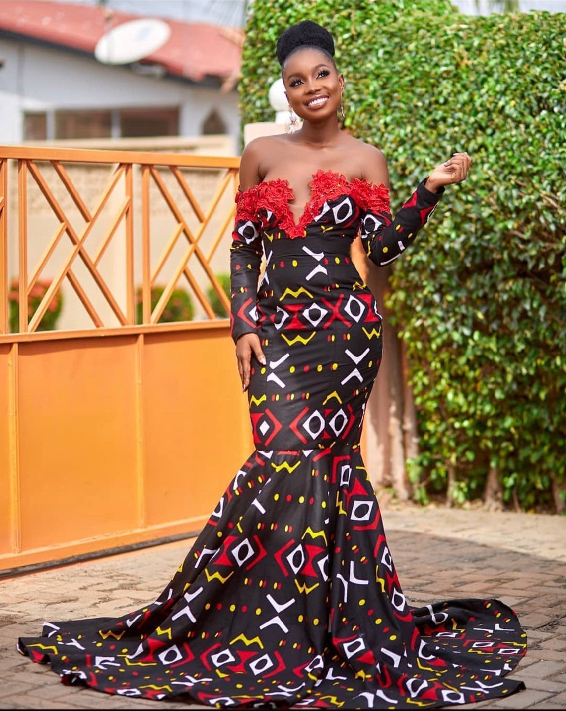 Ankara Prom Dress African Print Prom Dress Ankara Maxi - Etsy UK