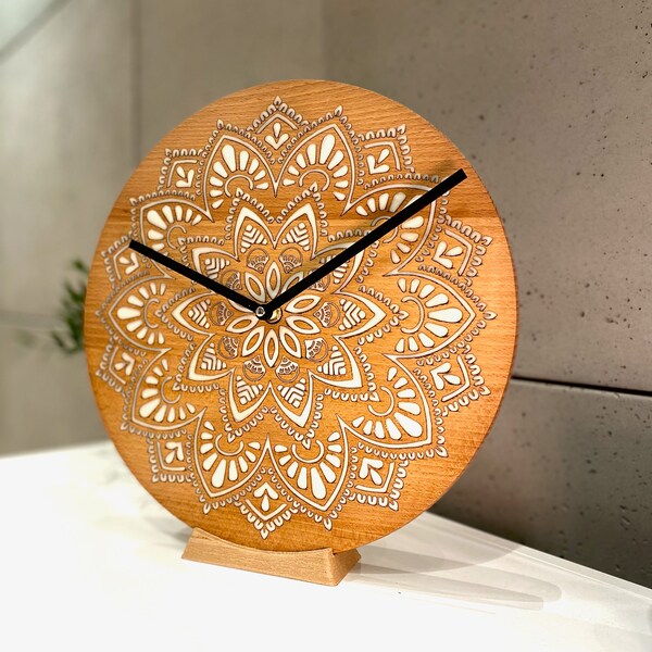 Mandala Clock - Etsy