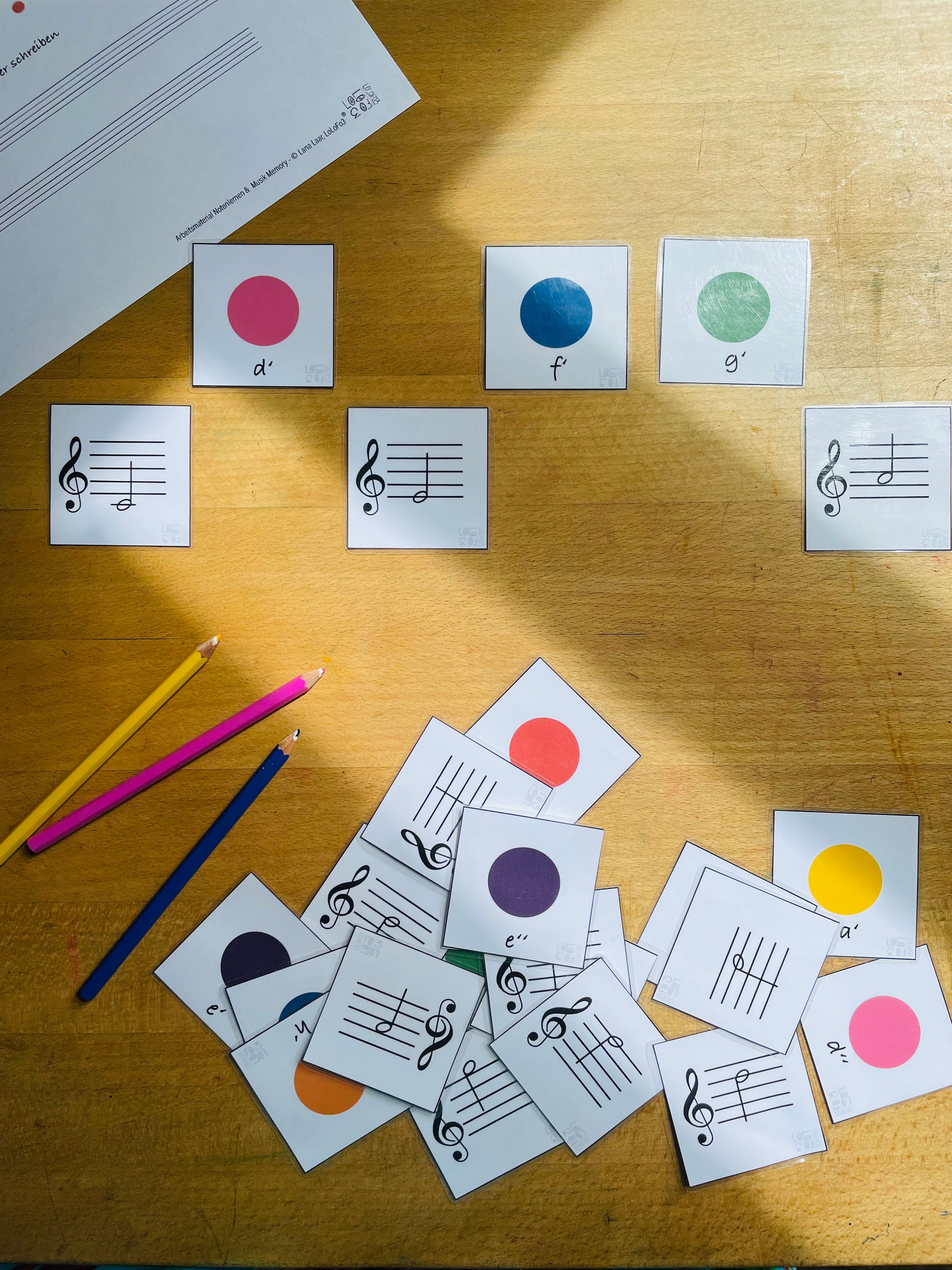 Learn Notes With Fun - Music Learning Game as a Download - Etsy UK