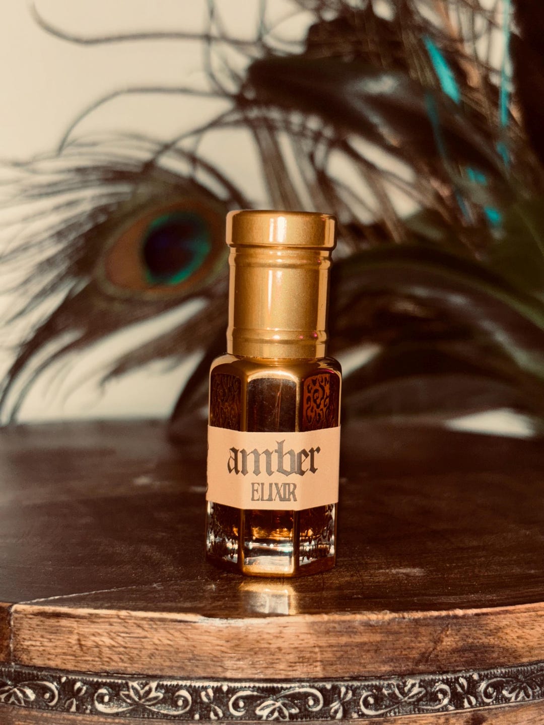 Amber Elixir Perfume Oil | Venus & Sun Correspondance (3 Ml) - Etsy
