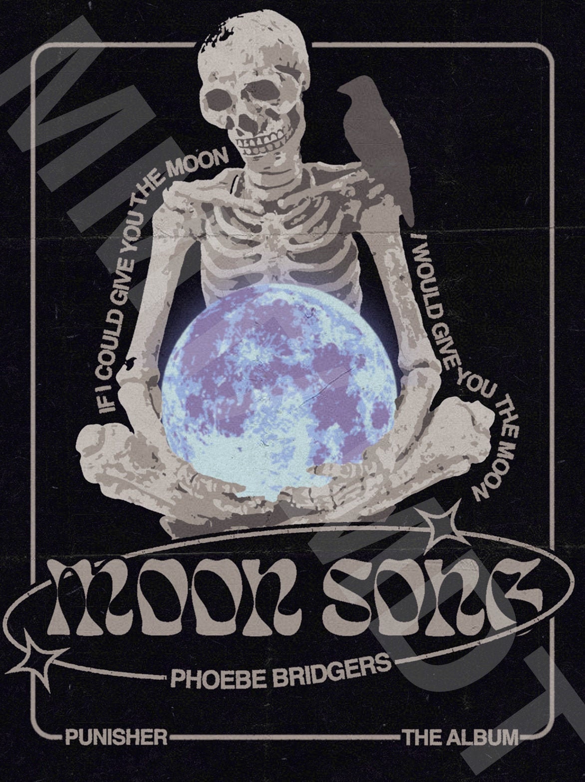 Phoebe Bridgers 'Moon Song' Poster HD Digital | Etsy