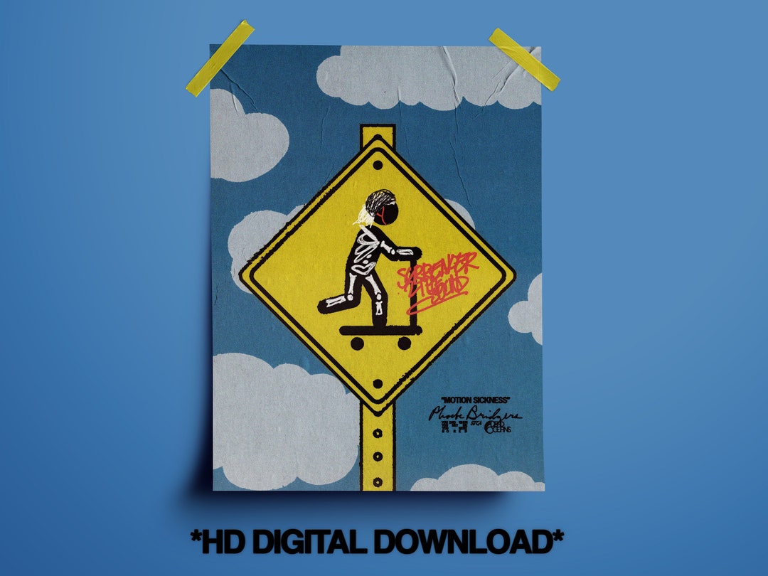 Phoebe Bridgers 'motion Sickness' Poster (HD Digital Download) - Etsy