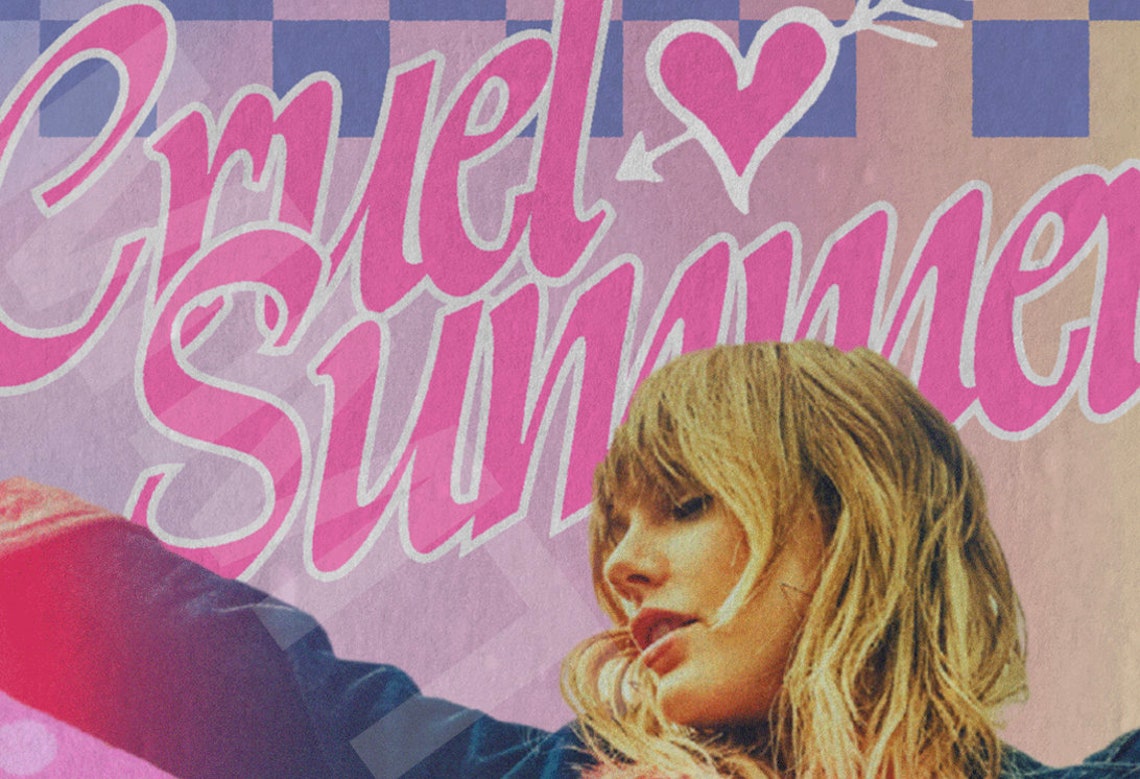 T.S. 'cruel Summer' Poster (HD Digital Download) - Etsy