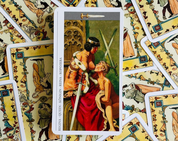 Tarocchi Del Decamerone Tarot Erotic Adult Sexy Card Deck Printable ...
