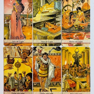 Rare Tarot of Atlantis 78 Cards Deck - Mythology Tarot - Etsy