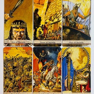 Rare Tarot of Atlantis 78 Cards Deck - Mythology Tarot - Etsy