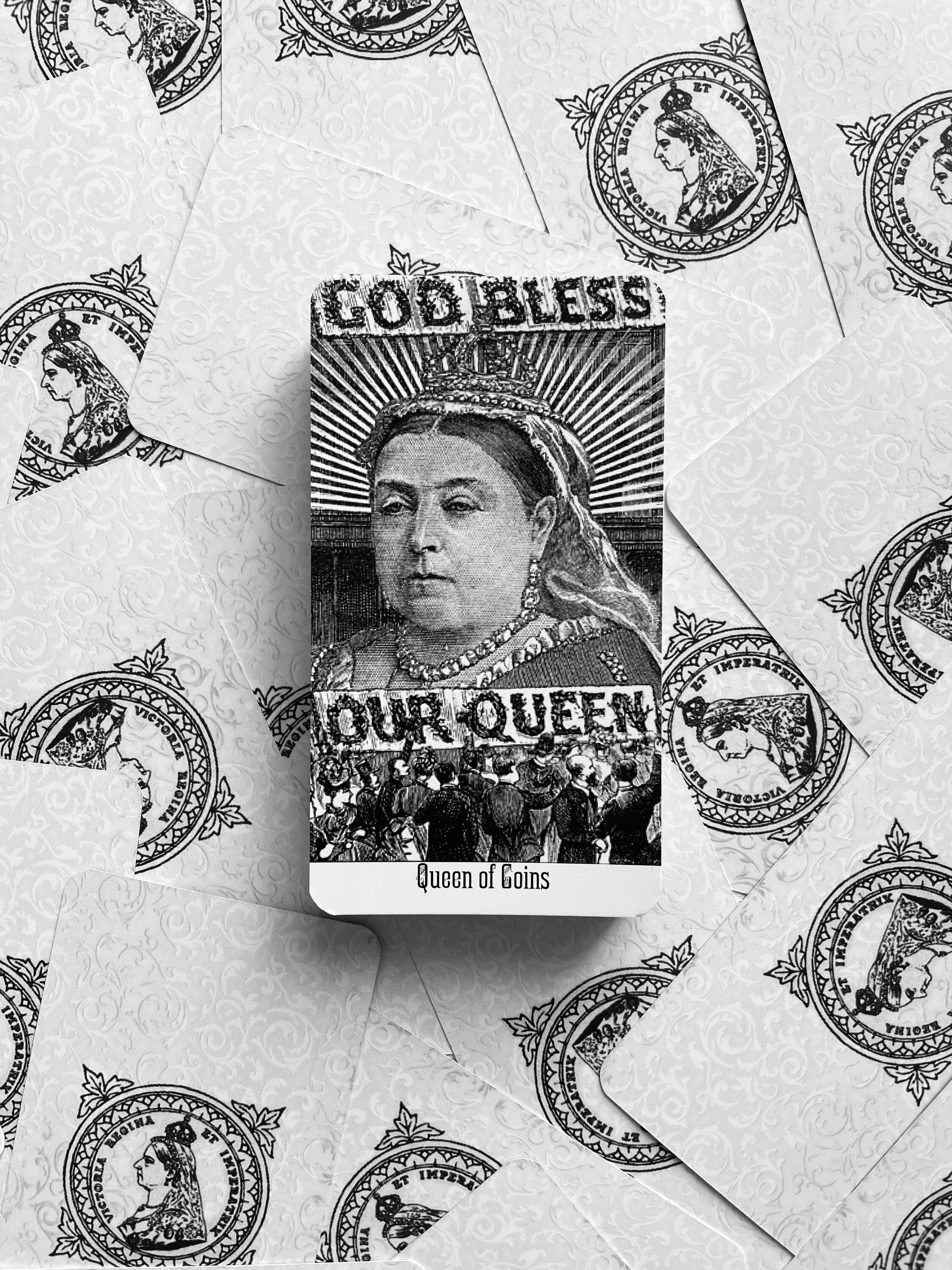 Rare Victoria Regina Tarot 78 Cards Deck,tarot Deck,tarot Cards,tarot ...