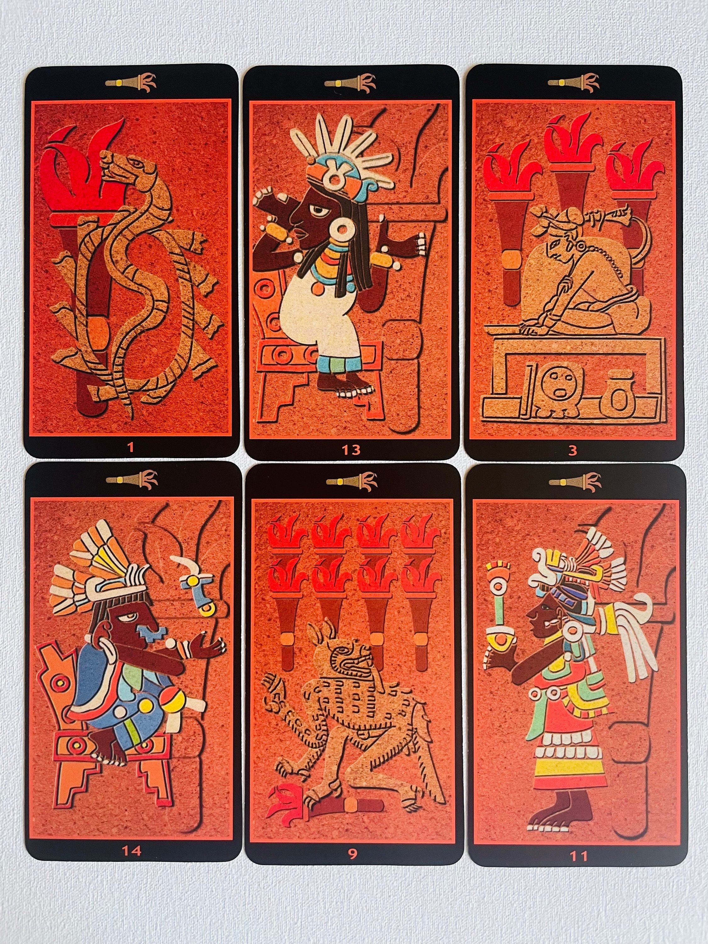 Rare Mayan Tarot 78 Cards Deck,tarot Deck,tarot Cards,tarot Cards Deck ...