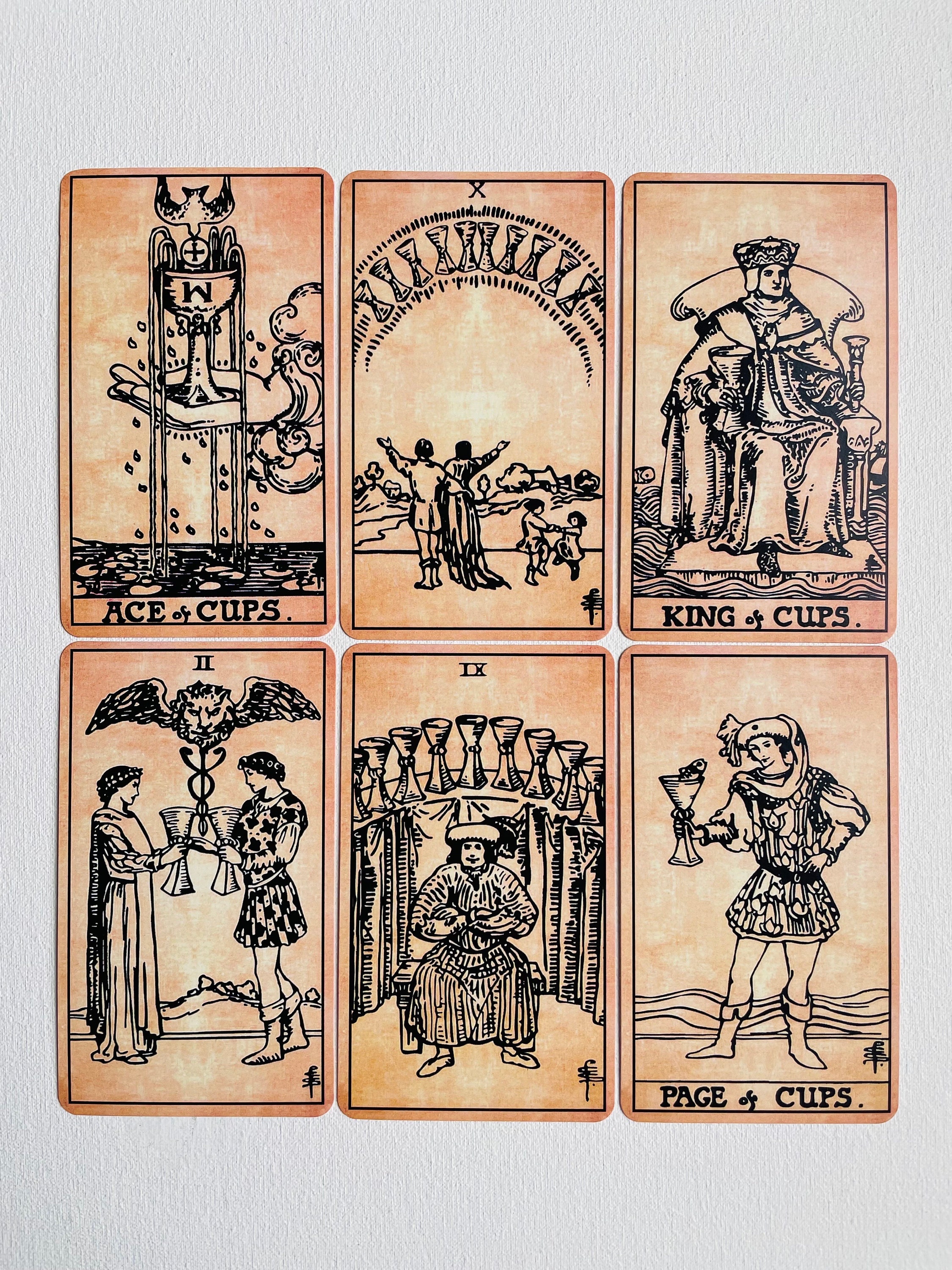 Vintage Classic Tarot Deck 78 Cards,tarot Deck,tarot Cards,tarot Cards ...