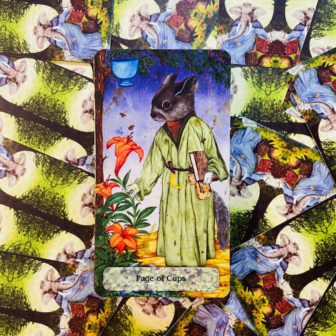 Rare Tarot of the Animal Lords 78 Cards Deck,tarot,tarot Deck,tarot ...