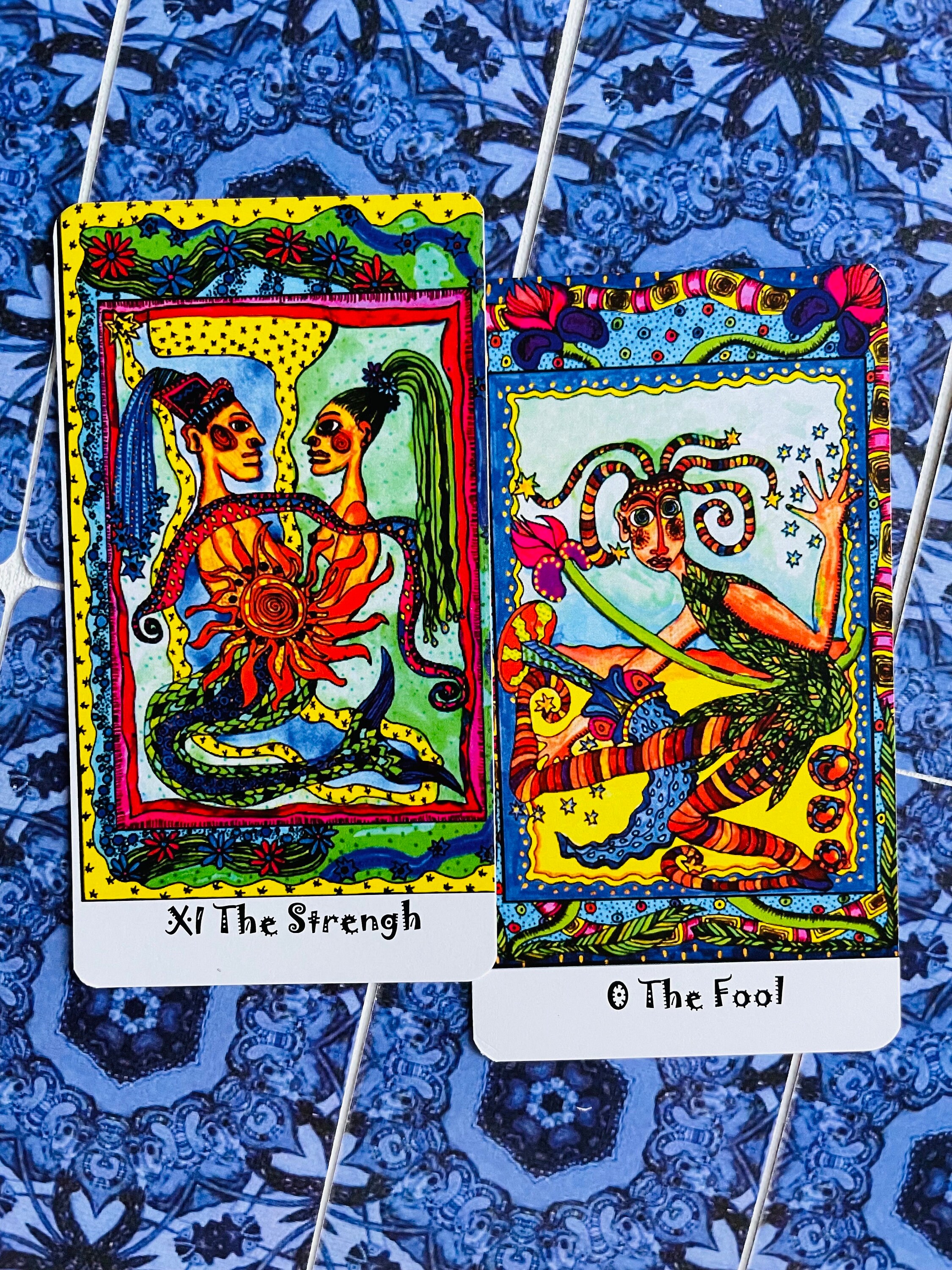Rare Tarot of the Trance 78 Cards Deck,tarot,tarot Deck,tarot Cards ...