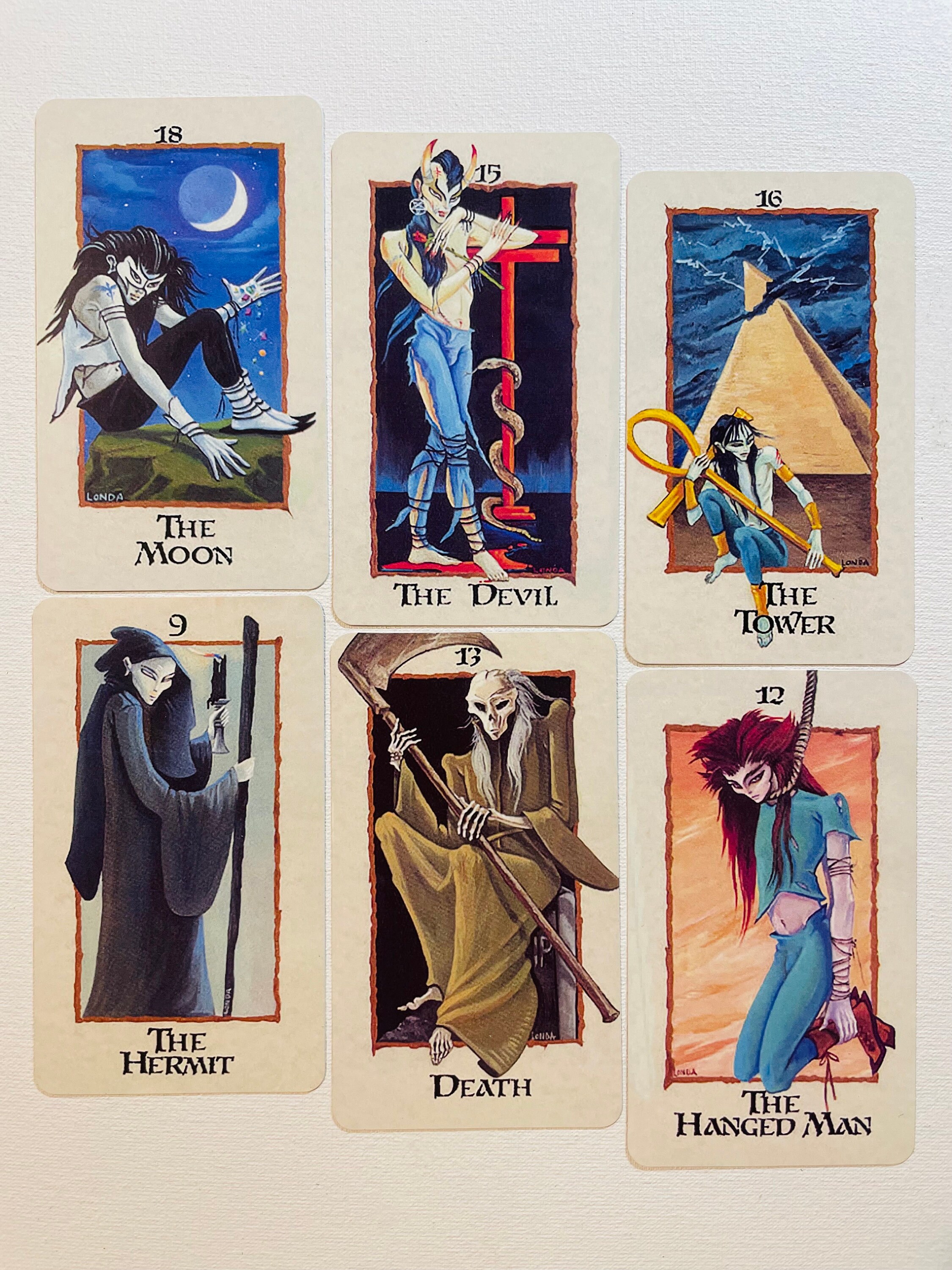 Rare Londa Tarot 78 Cards Deck,tarot,tarot Deck,tarot Cards,78 Tarot ...