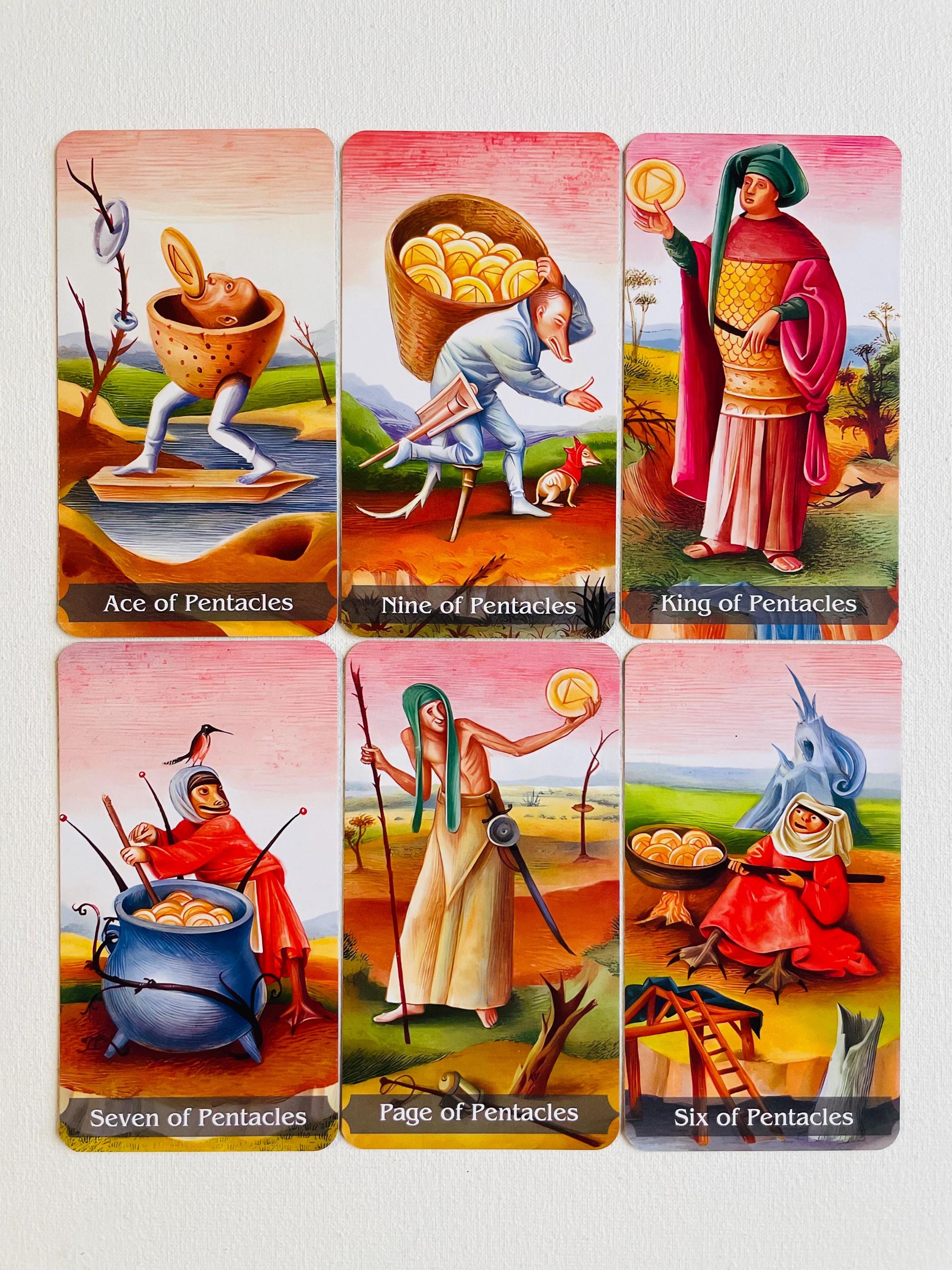 Bosch Tarot 78 Cards Deck - Borderless Version - Etsy