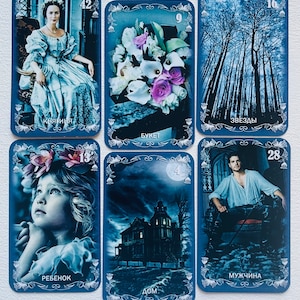 Full Moon Oracle 108 Cards Deck With Russian Booklet,oracle Cards ...