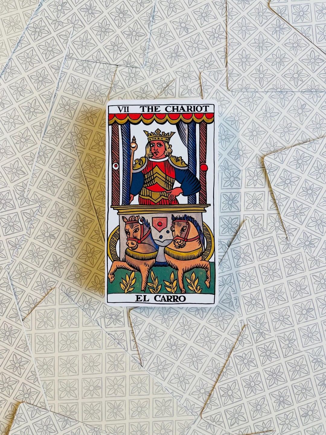 La Estrella - Spanish Tarot 78 Cards Deck - Etsy