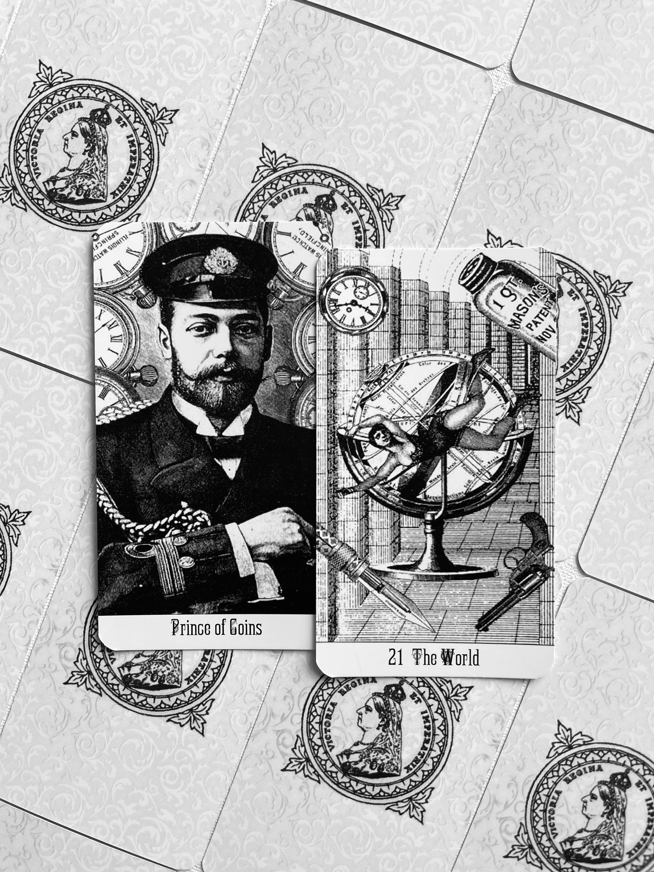 Rare Victoria Regina Tarot 78 Cards Deck,tarot Deck,tarot Cards,tarot ...