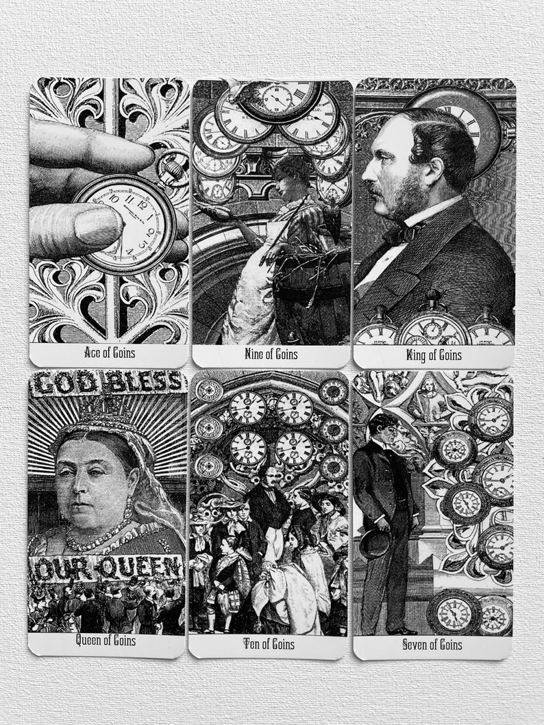 Rare Victoria Regina Tarot 78 Cards Deck,tarot Deck,tarot Cards,tarot ...