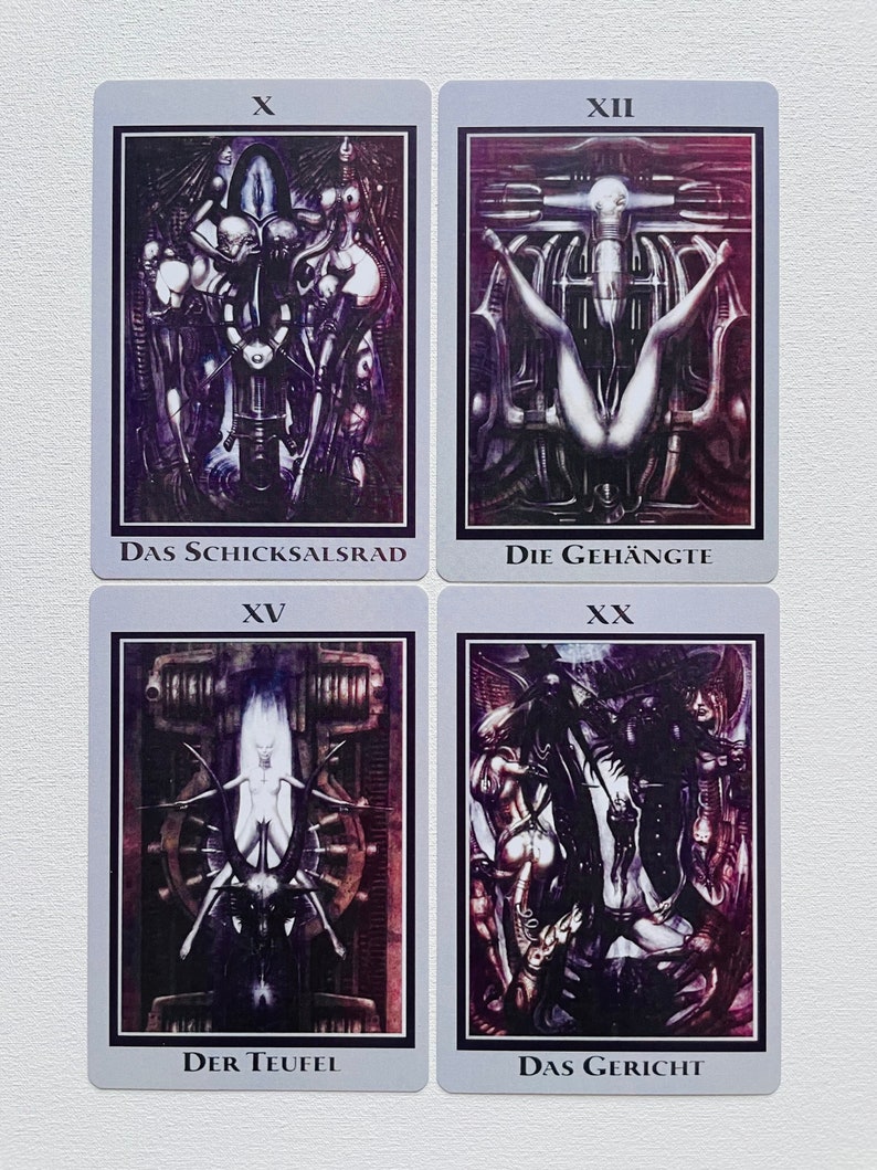 Rare Baphomet Tarot - Baphomet Tarot of the Underworld 22 Major Arcana ...