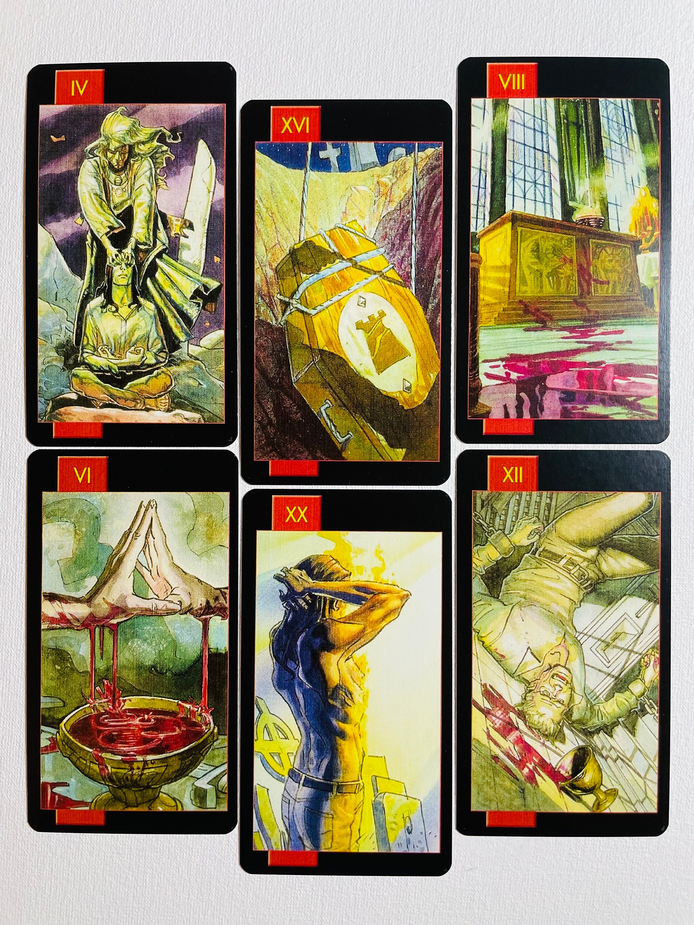 Rare Tarot of Gothic Vampires 78 Cards Deck,tarot,tarot Cards,tarot ...