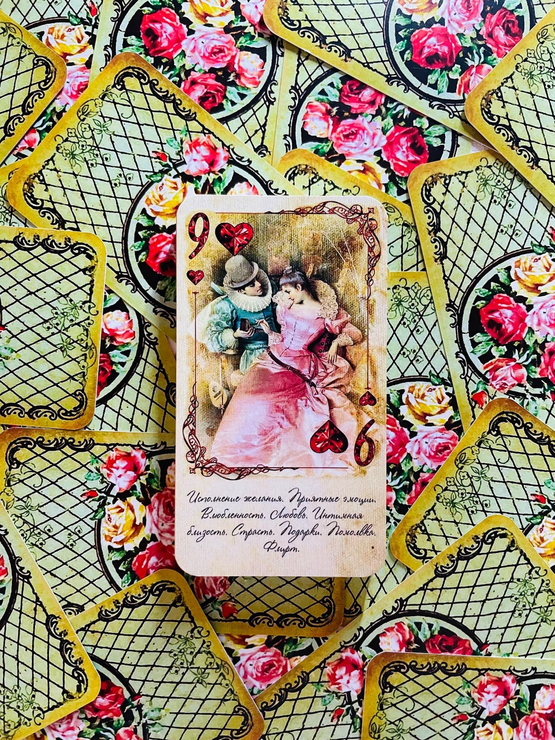 Flower Oracle 54 Cards Deck,Russian Cards,Oracle,Oracle Cards,Oracle ...