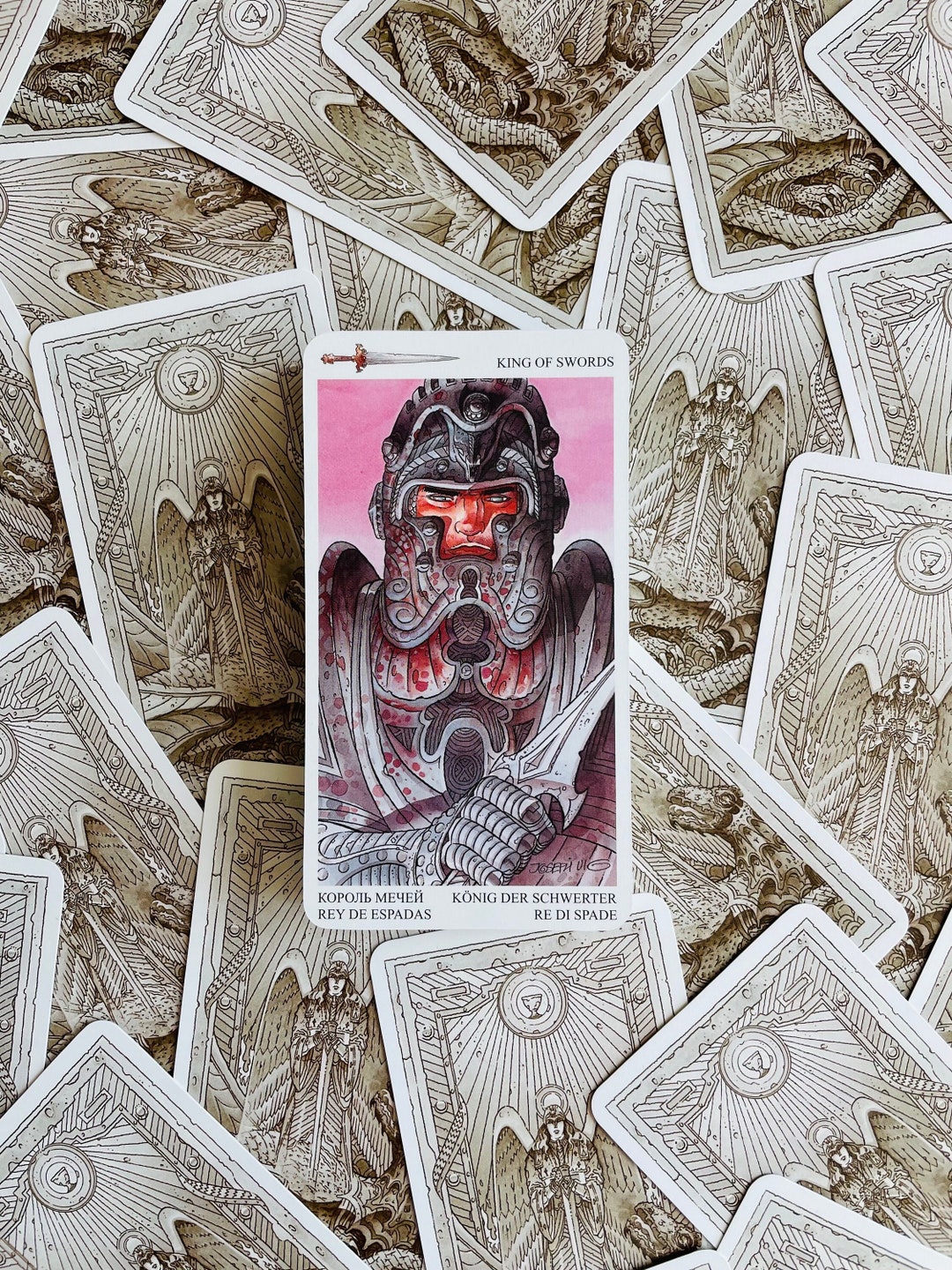 Avalon Tarot 78 Cards Deck - Rare Tarot - Etsy