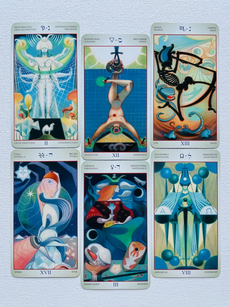 Liber T: Tarot of Stars Eternal 78 Cards Deck,tarot,tarot Deck,tarot Cards Deck,78 Tarot Deck ...