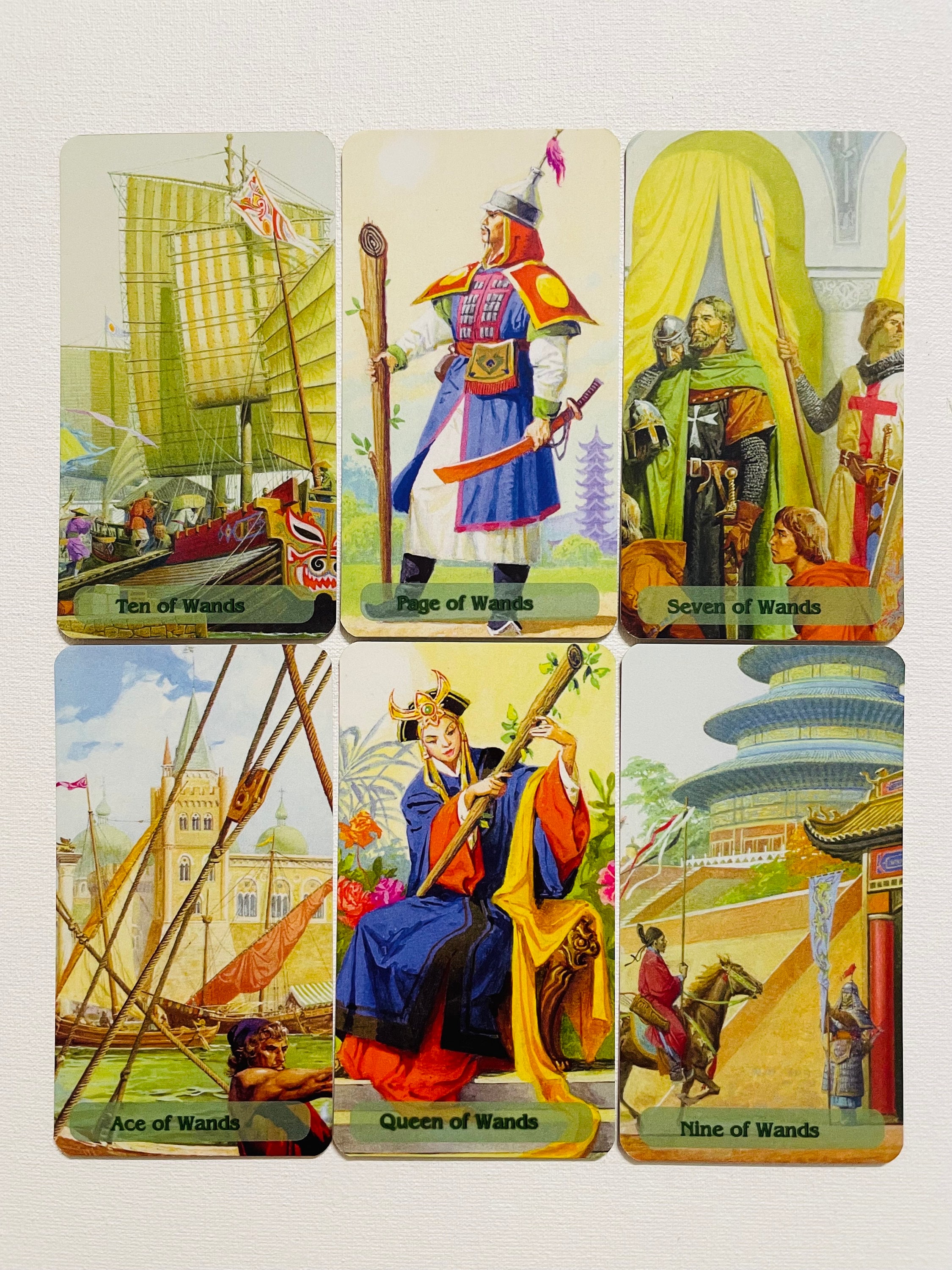 Rare Tarot of the Journey to the Orient 78 Cards Deck - Marco Polo ...